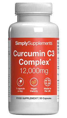 Curcumin C3 Complex 12,000mg (Turmeric) - 90 Capsules Reviews | Simply ...