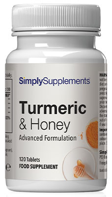 Turmeric & Honey - 120 Tablets Reviews | Simply Supplements Reviews | Feefo